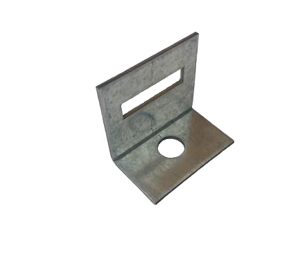 Universal Bracket - Pregalvanised (has Slot & Hole) – Aircon Flange Ltd