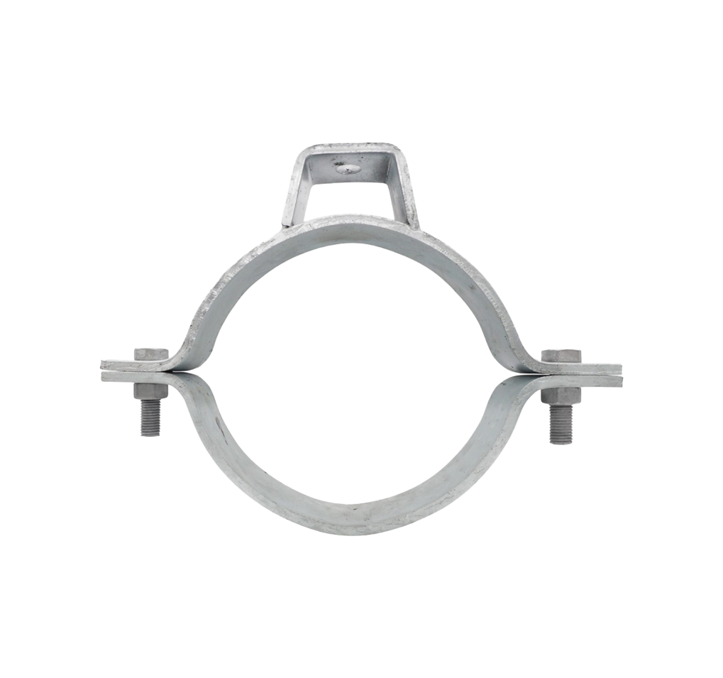 Duct Clamp, Spiral - HDG with yoke – Aircon Flange Ltd