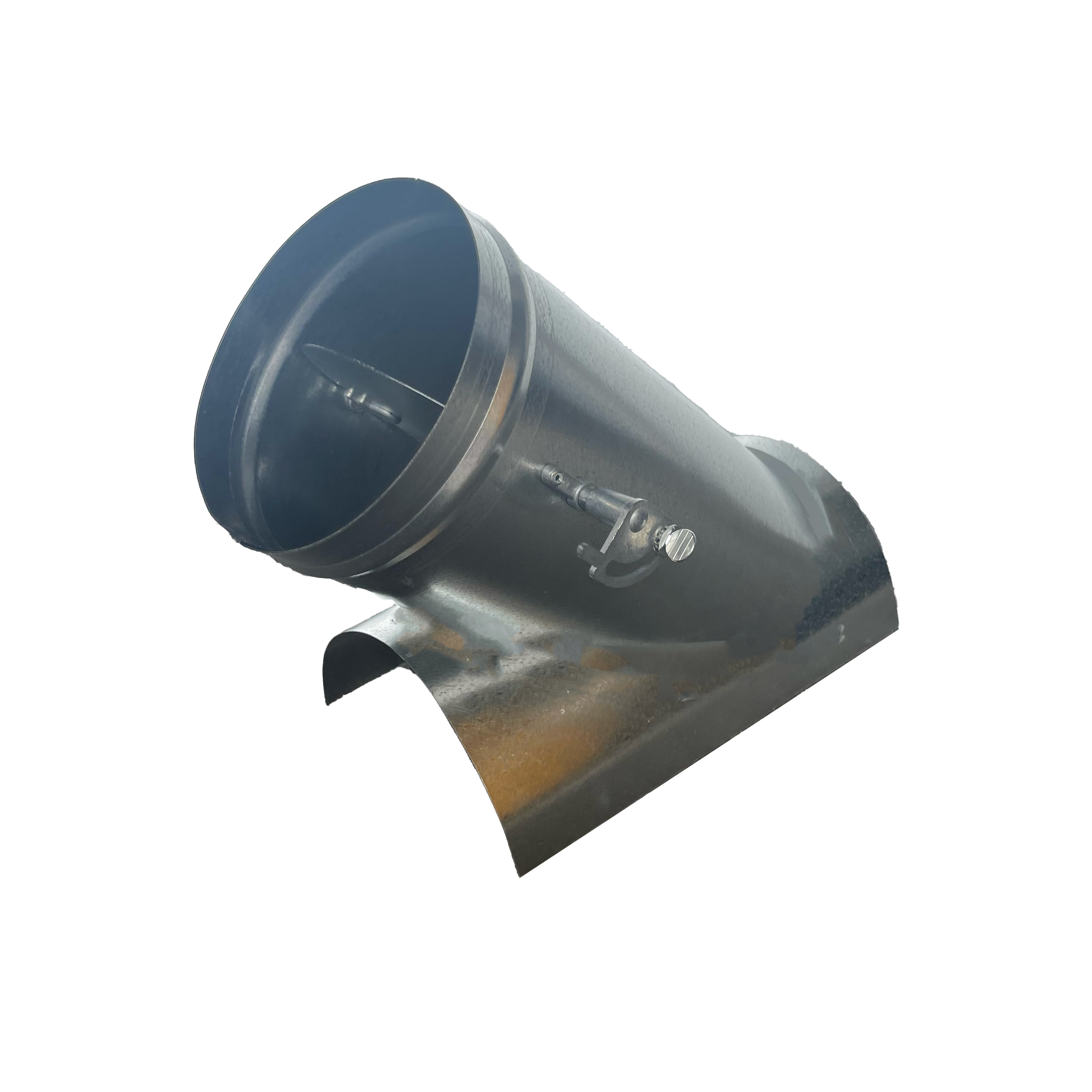 Saddle Take Off 45 Degree for 200mm Diameter Spigot Duct with Damper ...