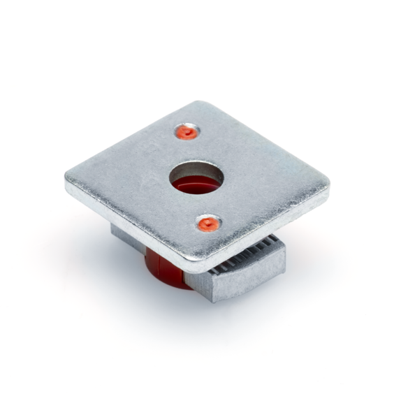 Block Nut with Square Washer, M10 (for Strut) - Zinc Plated – Aircon ...